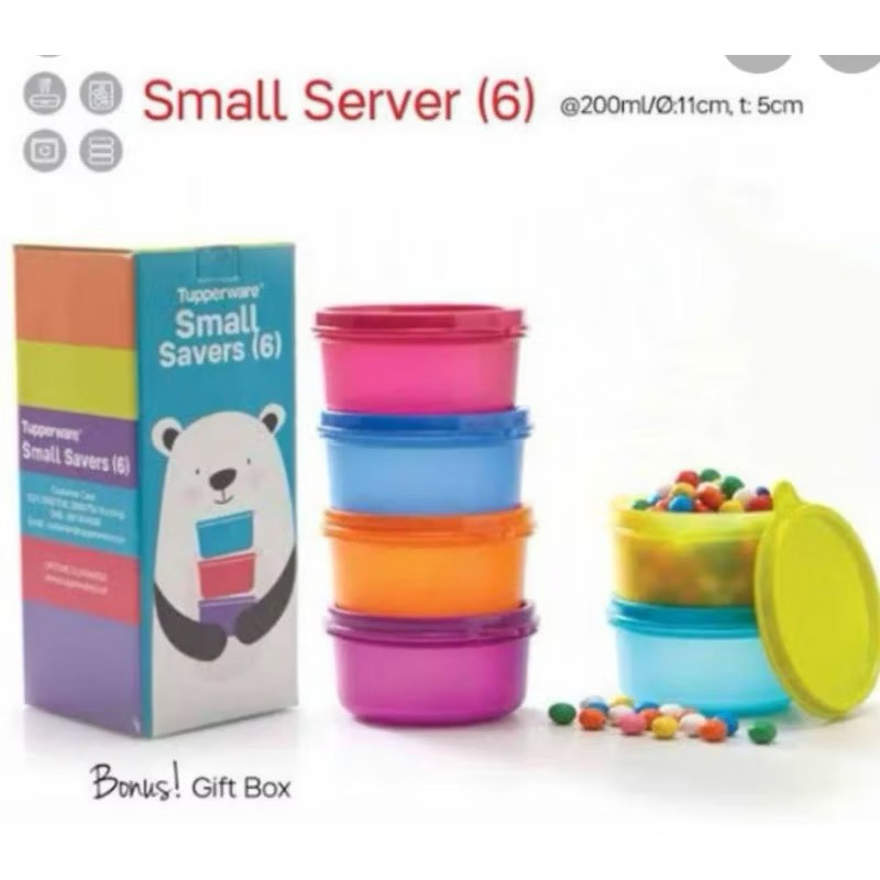 Jual small server 200ml(tupperware) | Shopee Indonesia