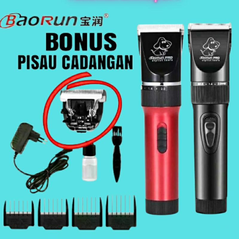 Jual BAORUN P6 P7 P9 S1 Alat Cukur Bulu Binatang ( Domba,Anjing,Kucing,Dll ) Tokomurah | Shopee ...