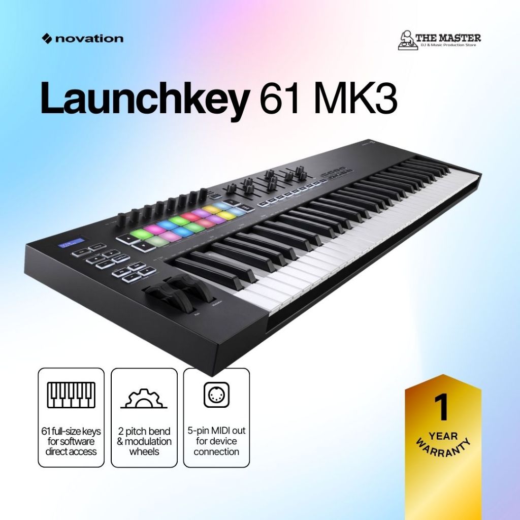 Jual [Ready Stock] Novation Launchkey 61 MK3 | MK 3 | MKIII USB ...