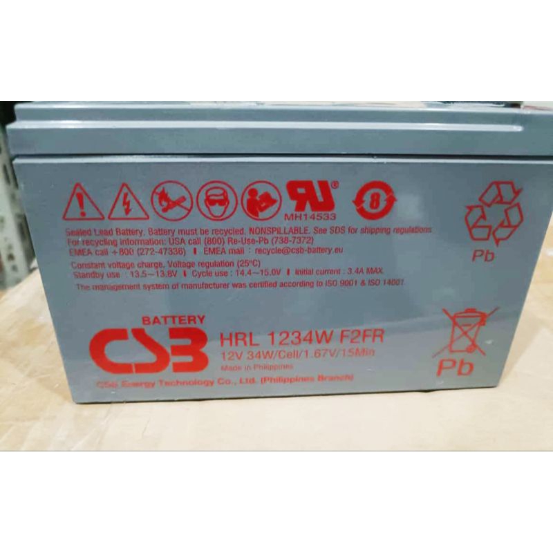 Jual aki ups 12v 9ah merek csb | Shopee Indonesia