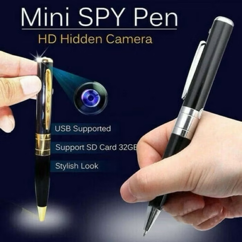 Jual Spy Pen Camera Video HD Pena Kamera Tersembunyi Spycam Cam Hidden ...