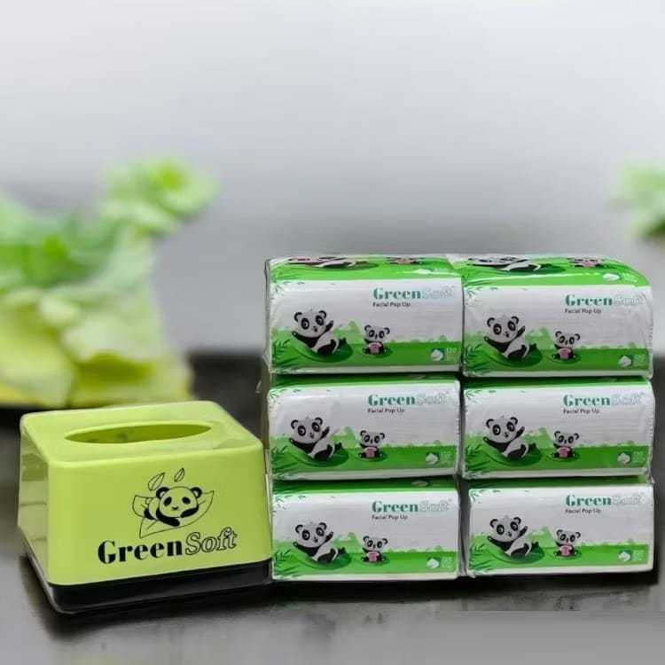 Jual BANDED ISI 12PCS Tissue Greensoft 130 Lembar 2ply Free Toples ...