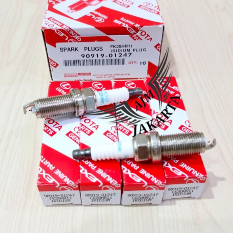 Jual Busi iridium FK20HR11 toyota Innova Reborn Fortuner vrz etios ...