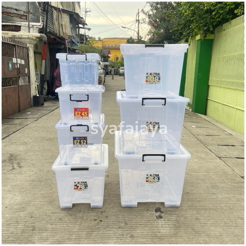 Jual KHUSUS INSTAN Promo Container Box Ezy Clear Kontainer Box Ezy ...