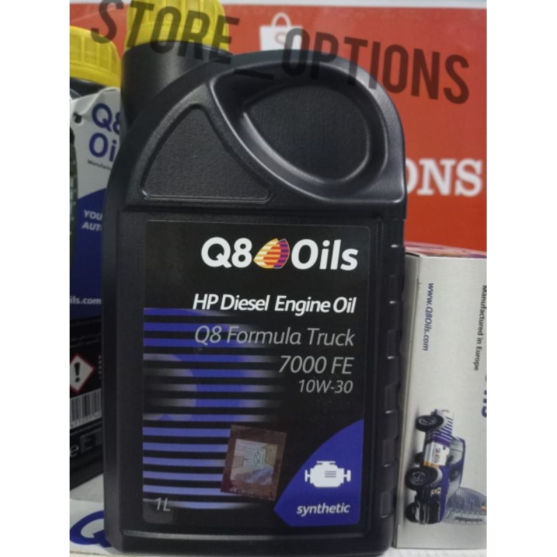 Jual Q8 Formula Truck 7000 FE 10W-30 SYNTETIC ACEA E9 AND API CK-4 ...