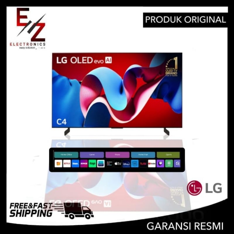 Jual LG OLED EVO 42C4PSA OLED SMART TV 42 Inch UHD 4K HDR Dolby Atmos ...