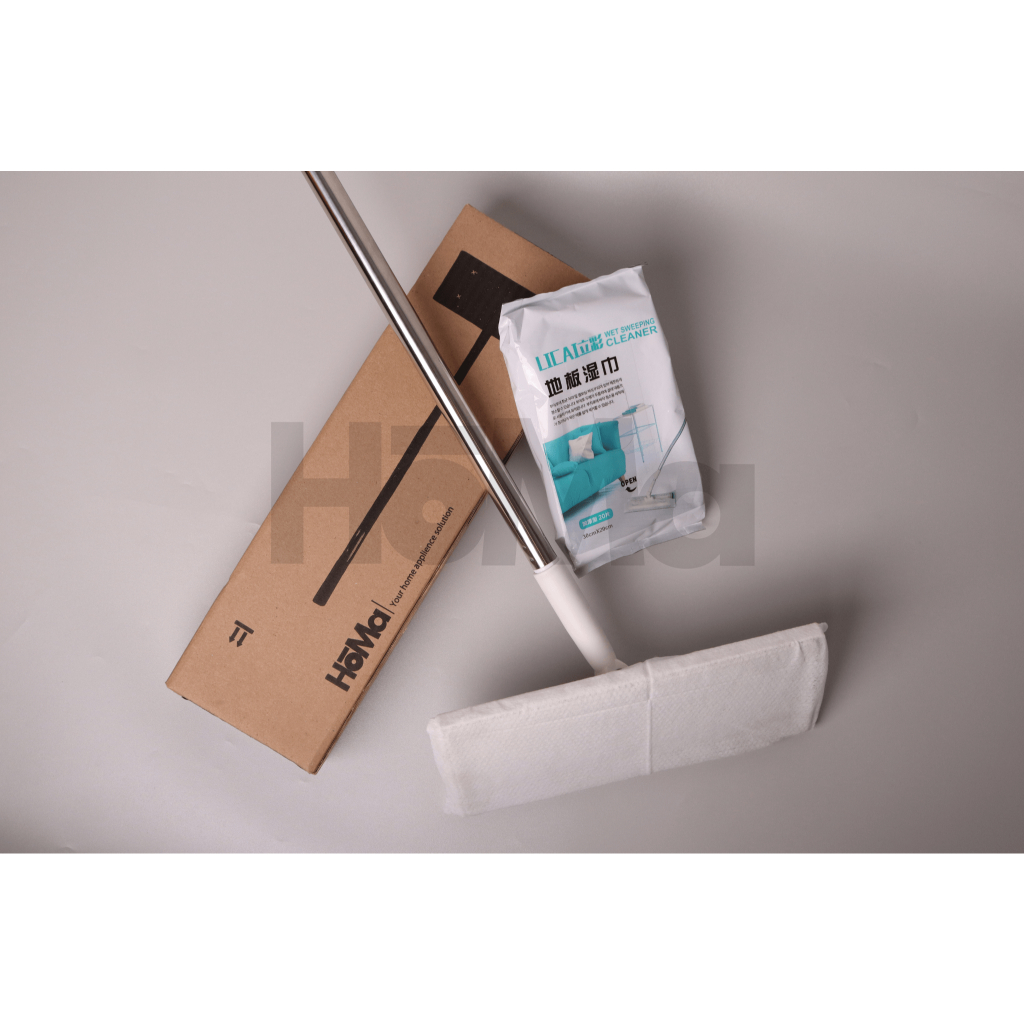 Jual Tongkat Sapu Pel Praktis dengan Tisu Basah Sekali Pakai/Tissue ...