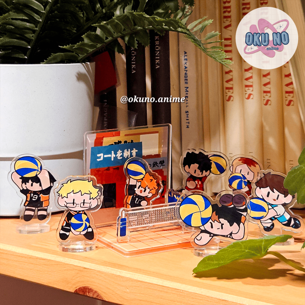 Jual Haikyu (Haikyuu) Mini Volleyball Court Mini Standee Anime Akrilik ...