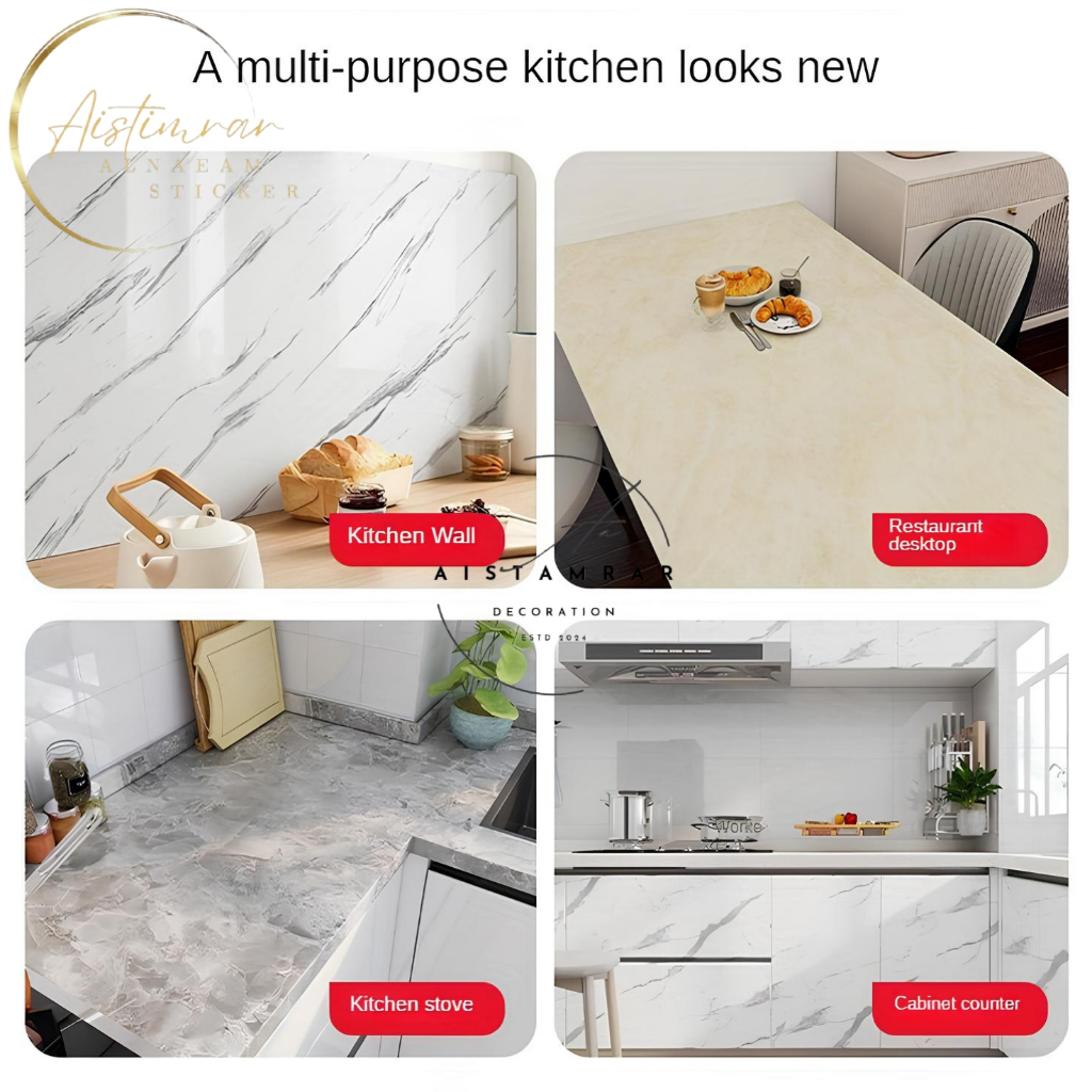 Jual Stiker PVC Motif Marmer PVC Sheet Sticker / Pelapis Lemari Meja ...