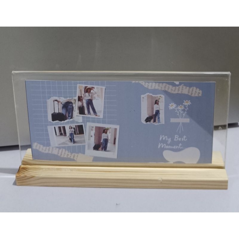 Jual Acrylic Tent Card , wood holder akrilik Palermo , akrilik table ...