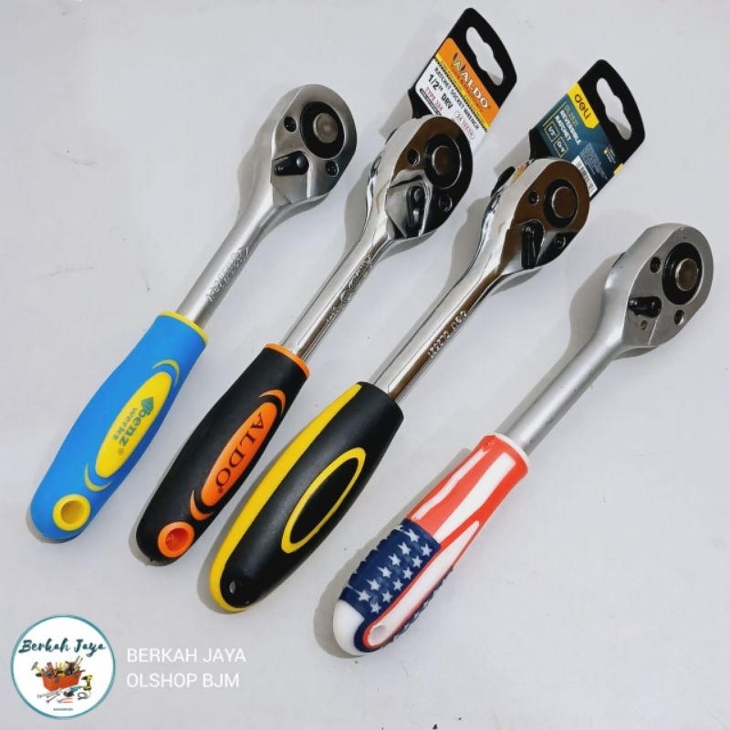 Jual Stang Ratchet 1/2 x 10" (inch) Varian handle Karet || Setang Kunci ...
