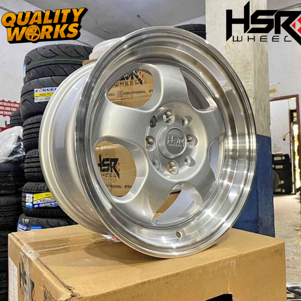 Jual Velg Celong Hsr R15 Pelg Hsr Brisket Lebar 7/8 Pcd 4x100-4x114,3 ...