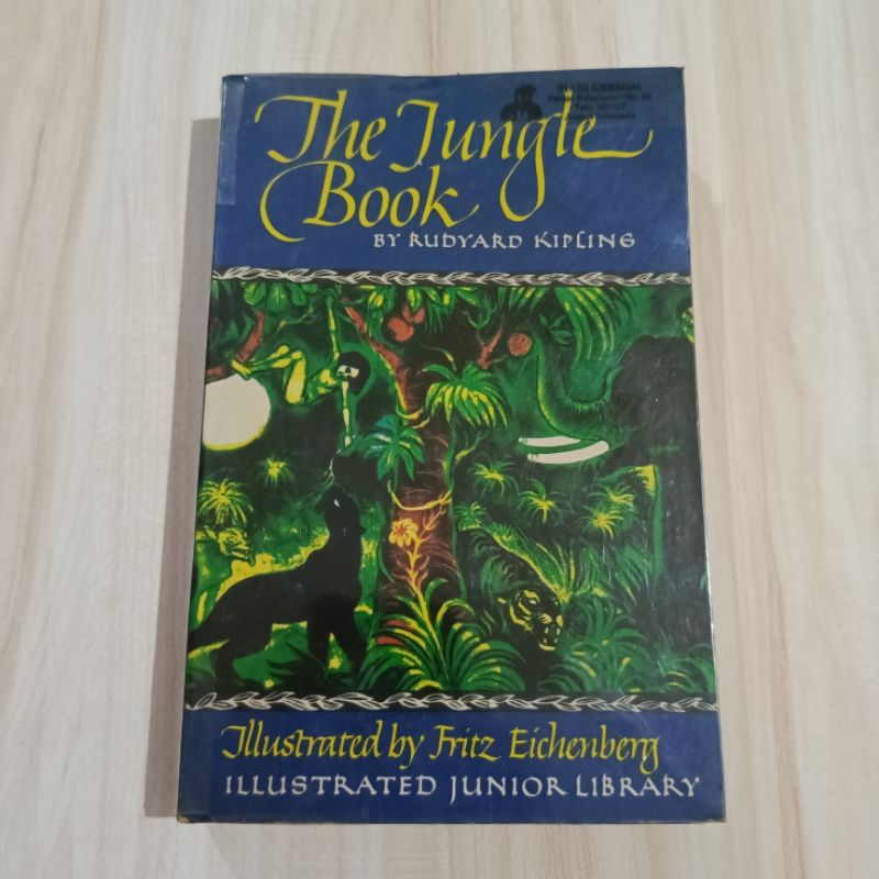 Jual The Jungle Book by Rudyarr Kipling (Illustrated by Frits ...