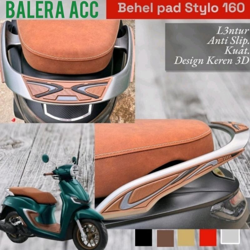 Jual Cover Behel Stylo 160 Rubber Bahan Karet Premium Tinggal Pasang ...