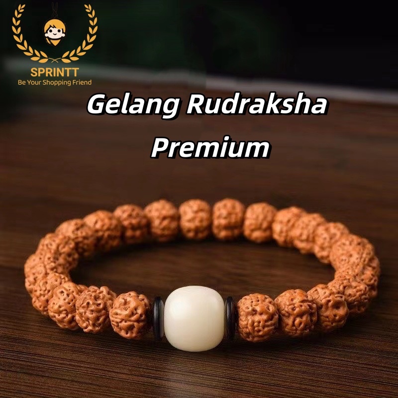 Jual [SPRINTT] GT005 Gelang Biji jenitri rudraksha bodhi Kuning ...