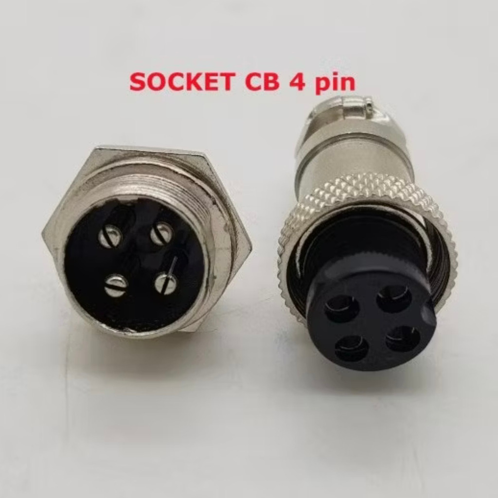 Jual Connector CB 2 Pin 4 Pin Male Female | Shopee Indonesia