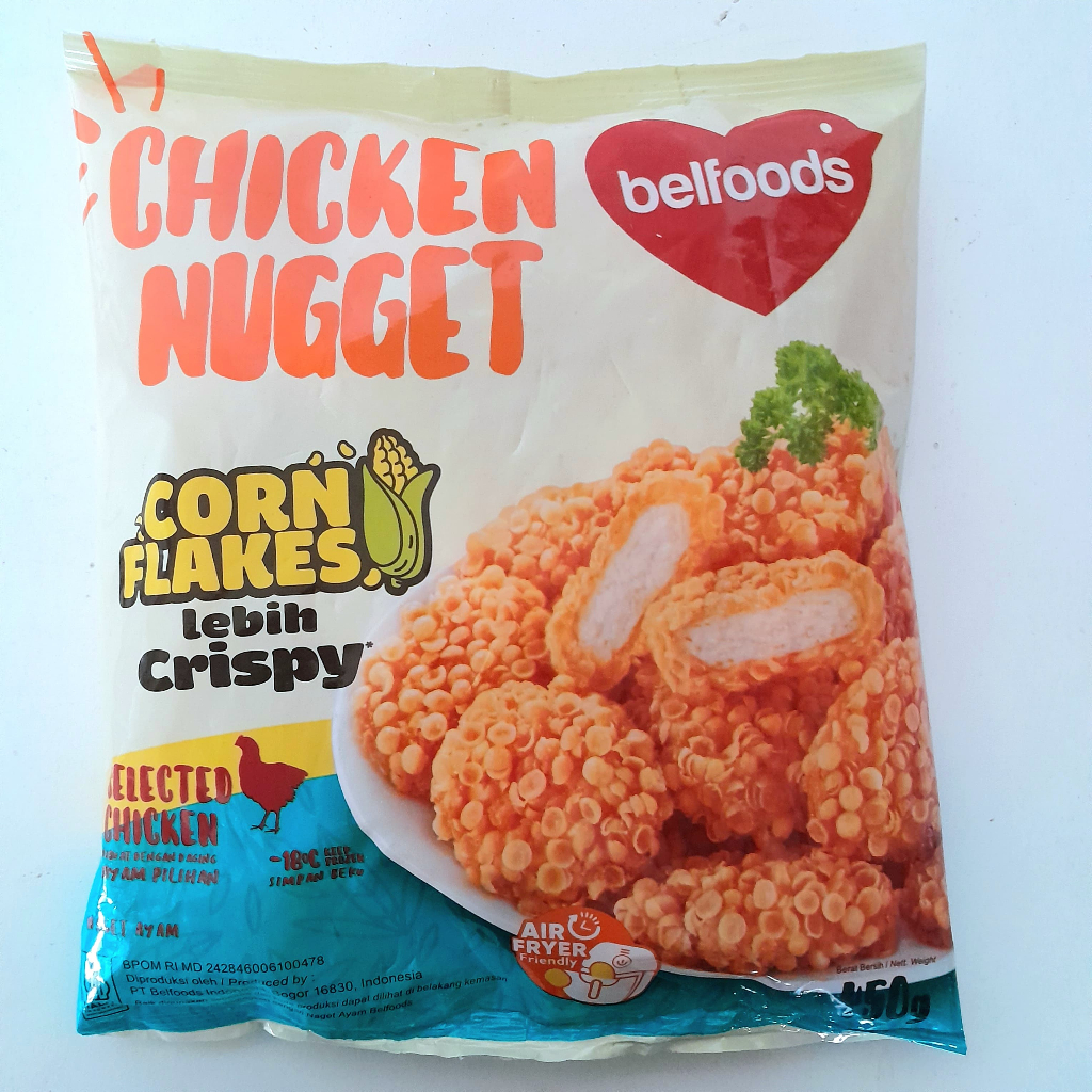 Jual BELFOODS nugget corn flakes 450gr | Shopee Indonesia