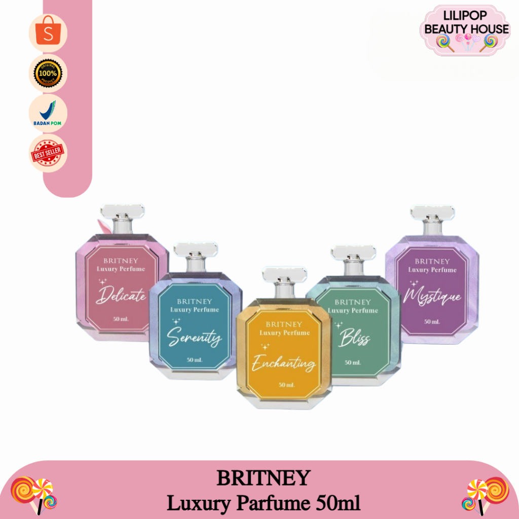 Jual BRITNEY Luxury Parfume 50ml - Tahan Hingga 7 Jam | Shopee Indonesia