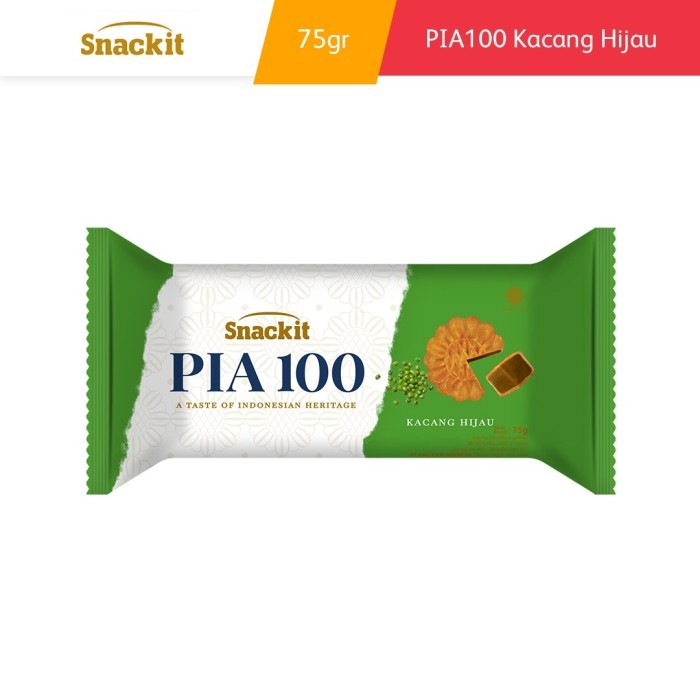 Jual Snackit PIA 100 Kue Pia 75gr | Shopee Indonesia