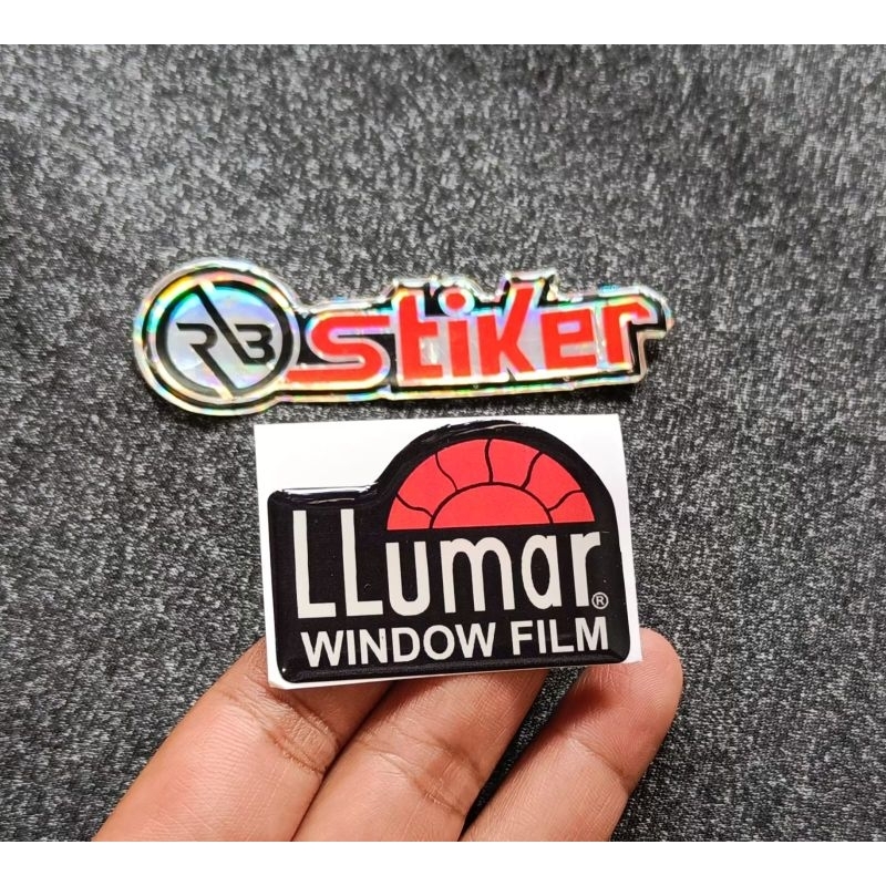 Jual Emblem LLumar window film kaca film mobil timbul lentur LLUMAR ...