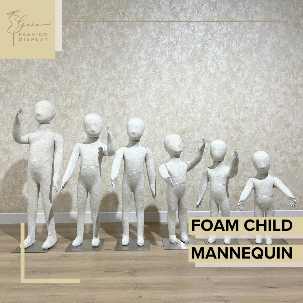 Jual Manekin Full Foam Anak Dummy Boneka Jahit Patung Baju Display Baju ...