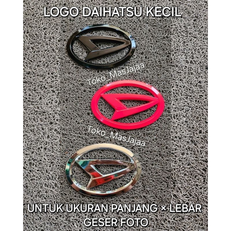 Jual Emblem logo depan belakang xenia daihatsu 2004-2012 / Logo ...
