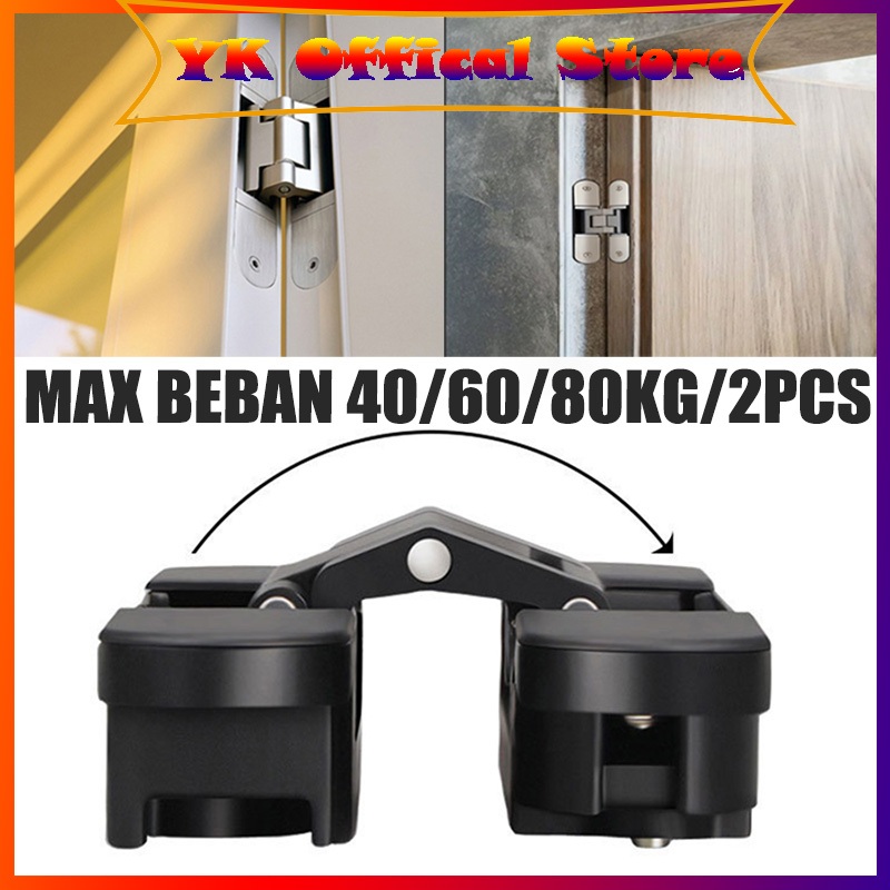 Jual 2PCS Invisible Hinge Engsel Pintu Tanam Door Hinge Berkualitas ...