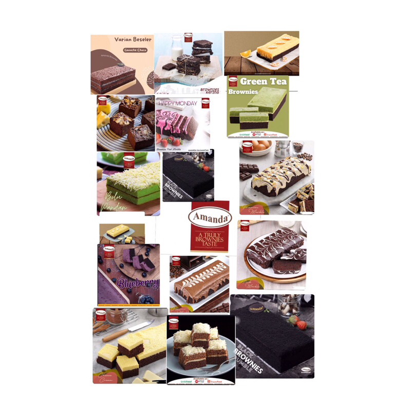 Jual Brownis amanda all varian | Shopee Indonesia