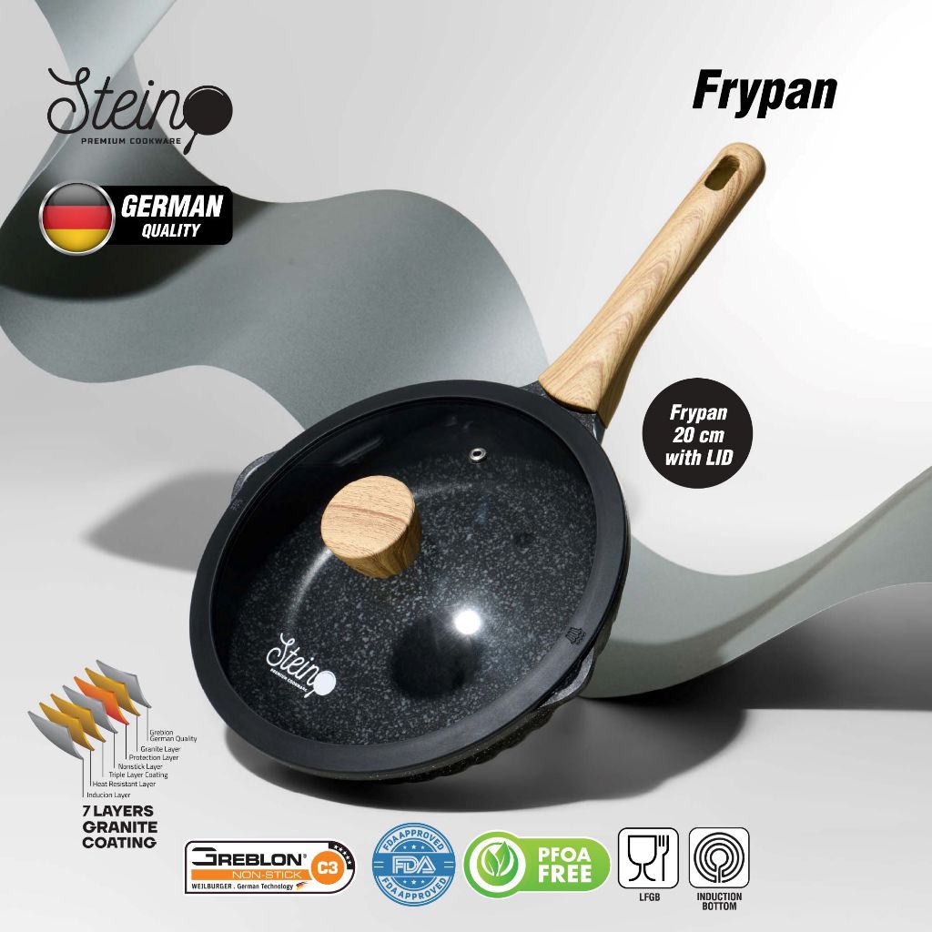 Jual STEIN Cookware Diamond 2 Fry Pan Panci Penggorengan Anti Lengket ...