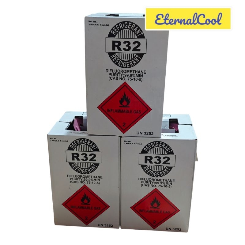 Jual Preon R32 Refrigerant isi 3 kg | Shopee Indonesia