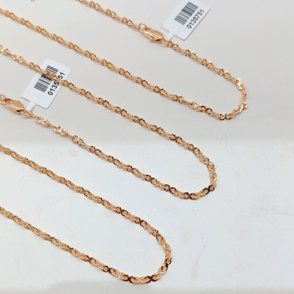 Jual KPD 138 kalung rantai infinity elegant panjang 44,5cm kait udang w ...