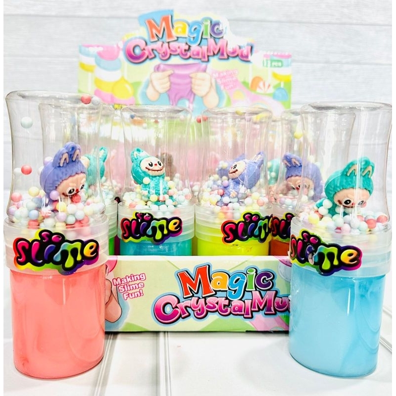 Jual (FOAM) MAINAN SLIME FOAM LABUBU SLIME TOFU TIDAK LENGKET ADA ...