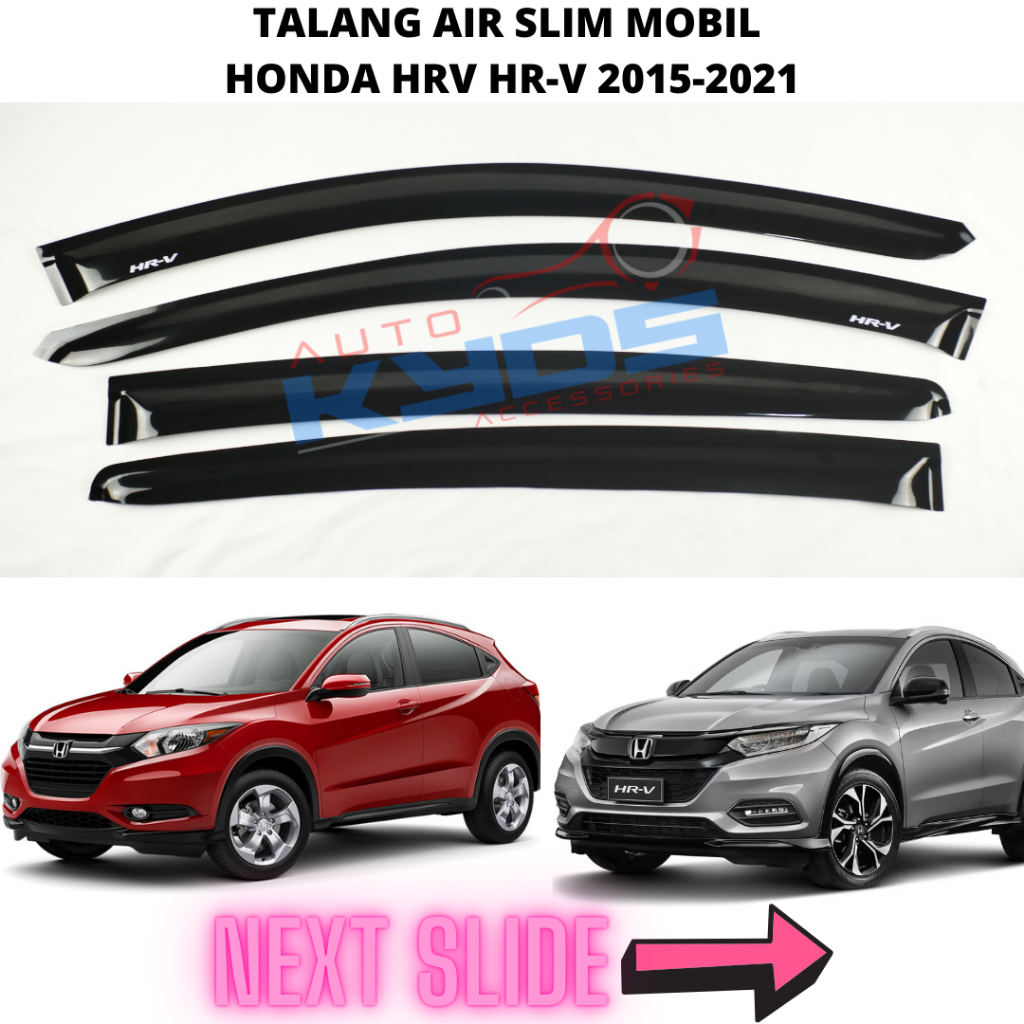 Jual Talang Air Slim Mobil Honda HRV HR-V 2015 2016 2017 2018 2019 2020 ...