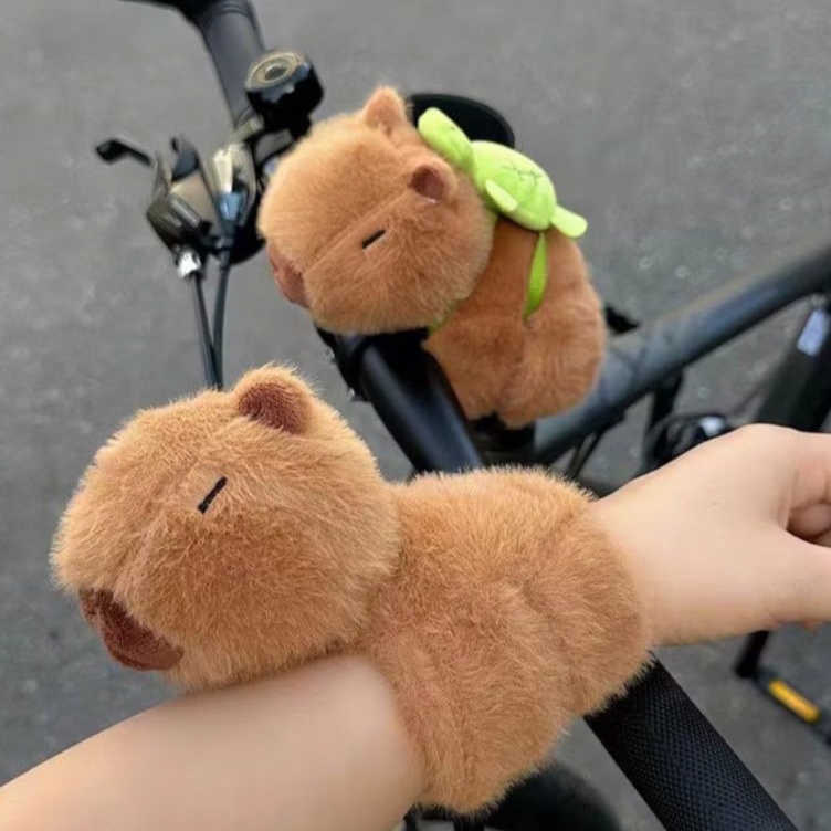Jual Promo Terlaris Boneka Capybara viral nempel tangan pake tas kura ...