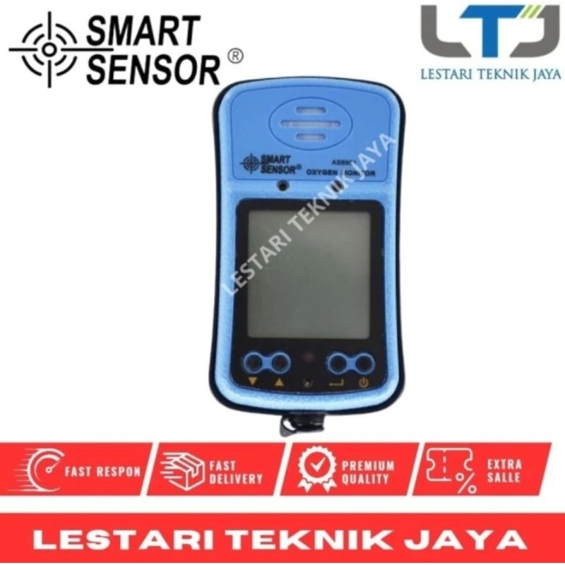 Jual Oxygen Detector Kalibrasi Smart Sensor AS8901 O2 Tester Oksigen ...