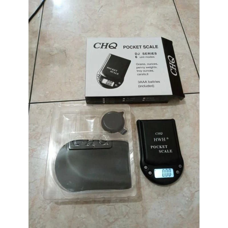 Jual Timbangan Emas Digital Pocket CHQ 200gr x 0,01 Layar Putih ...