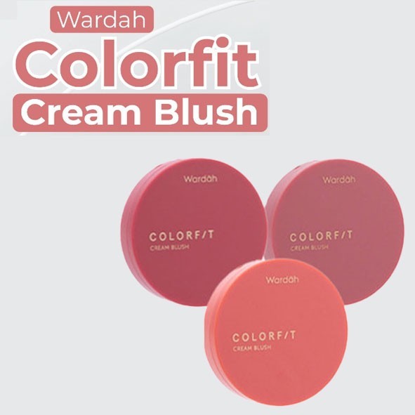 Jual Wardah Colorfit Cream Blush3gr - Peacefull Plum| Ethereal Rose ...