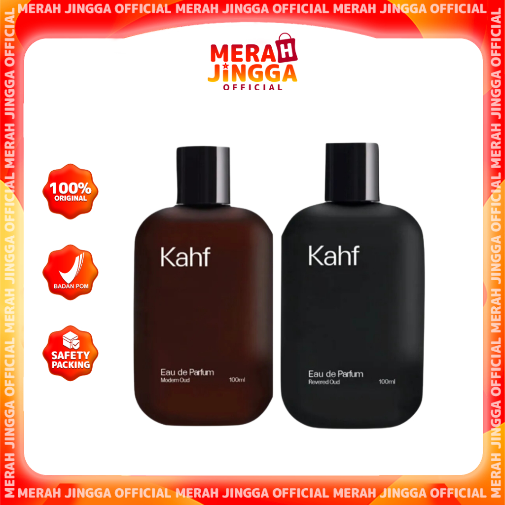 Jual Kahf Eau de Parfum 100ml - EDP - Parfum Pria - Saffron Oud - Revered Oud | Merah Jingga ...