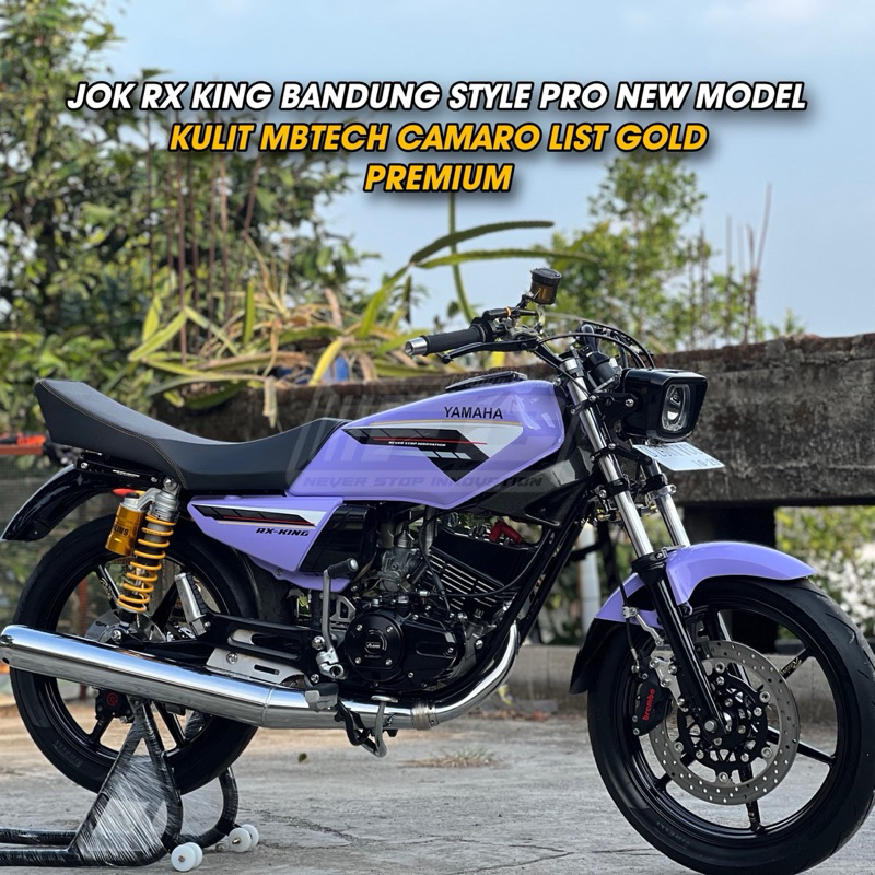Jual JOK RX KING BANDUNG STYLE PRO NEW MODEL KULIT MBTECH CAMARO LIST ...