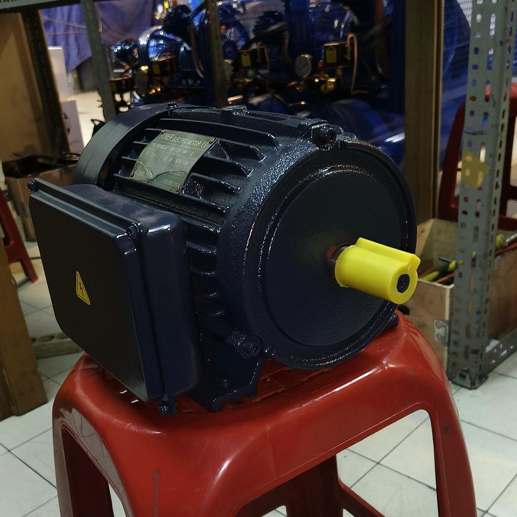 Jual Elektro Motor Power 1 HP 4P 1 Phase B3 1400 RPM | Dinamo | Dynamo 1HP | Shopee Indonesia