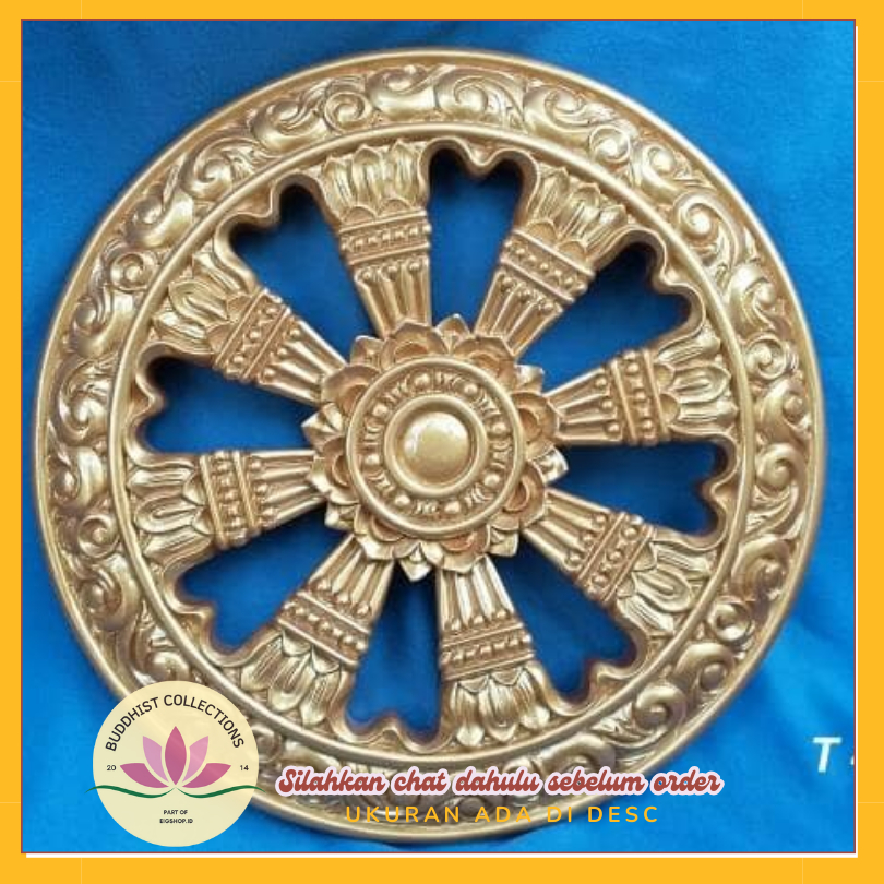 Jual patung cakra/roda dharma 40x40 cm | Shopee Indonesia