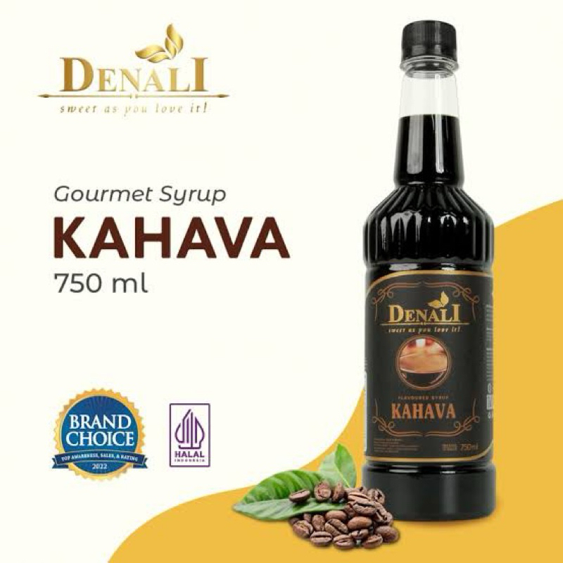 Jual Denali Gourmet syrup Kahava Kahlua Halal untuk Kopi atau Frappe ...
