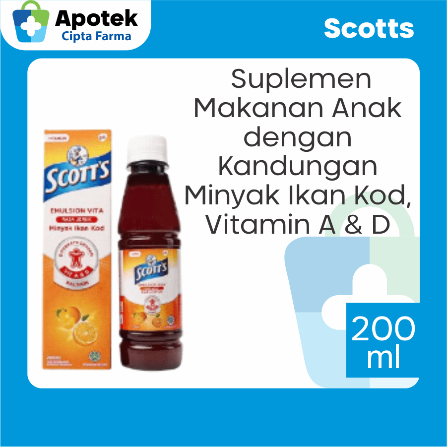 Jual Scoot Scoots Scot Scott Scotts Emulsion Vita Jeruk Original Minyak ...