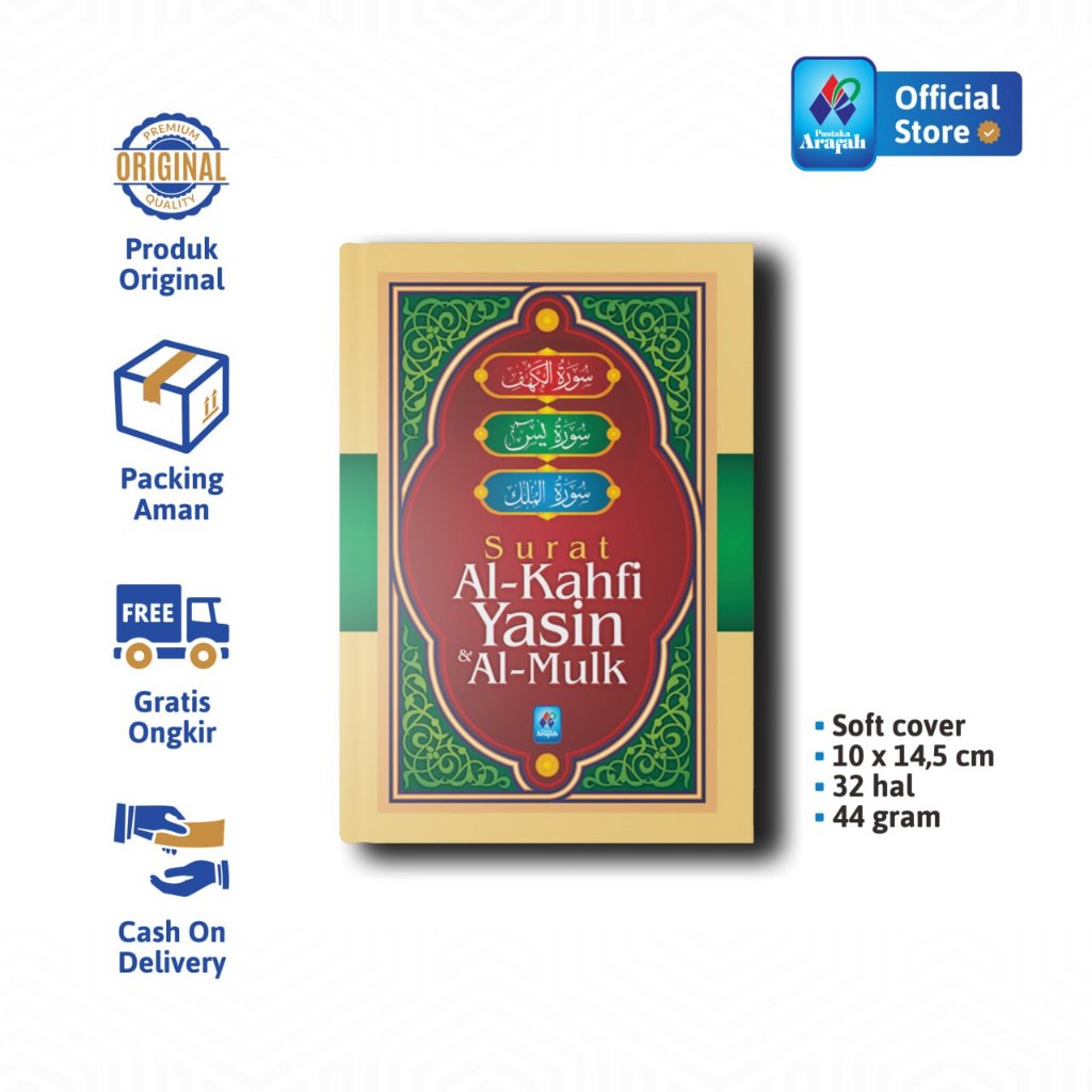 Jual Yasin Al Kahfi Al Mulk Saku Surat Pilihan Al Quran Buku Yasin Mini Tahlil Khasiat Fadilah ...