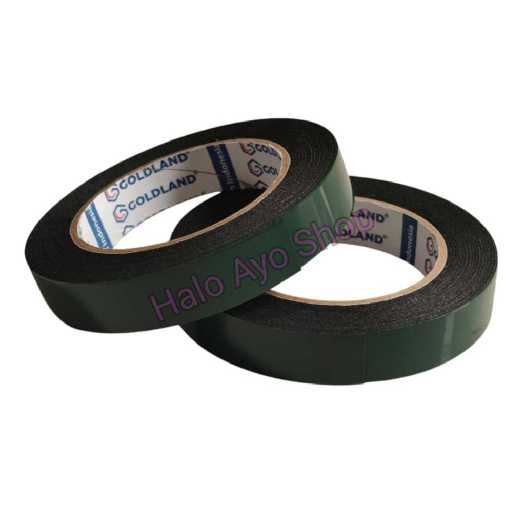 Jual DOUBLE TAPE BUSA HIJAU MURAH / DOUBLE TAPE FOAM HIJAU 1" (25MM× 5M ...