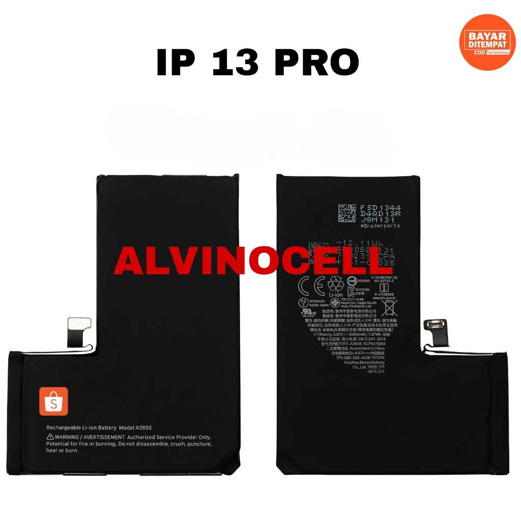 Jual BATERAI IP 13 PRO - ORIGINAL | Shopee Indonesia