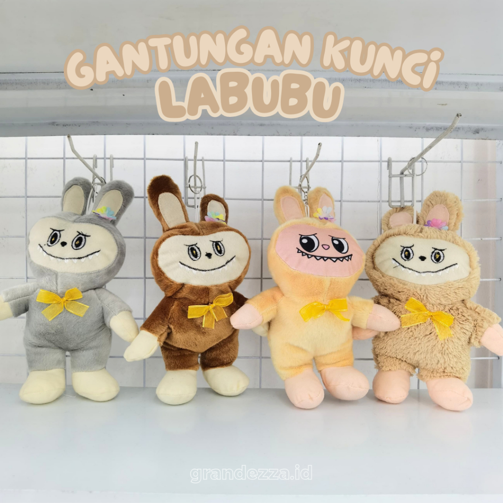 Jual Boneka Labubu Gantungan Kunci Tas Ukuran 20cm The Monsters ...
