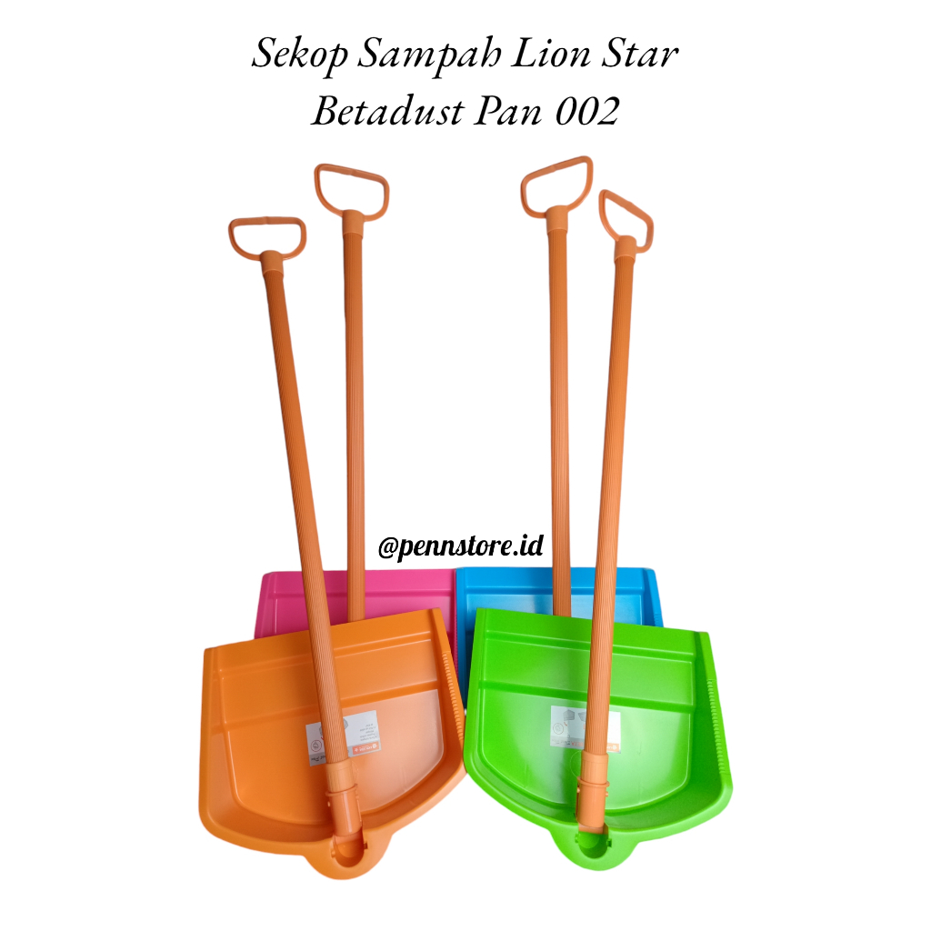 Jual (pcs) Sekop Sampah Lion Star Beta 02 - Cikrak Serokan Pengki Betadust Pan 002 Tebal ...