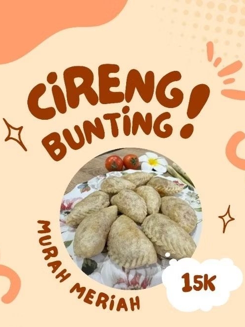 Jual Cireng Bunting (Makanan Frozen/Instan Food /Cireng Isi Ayam Suwir ...