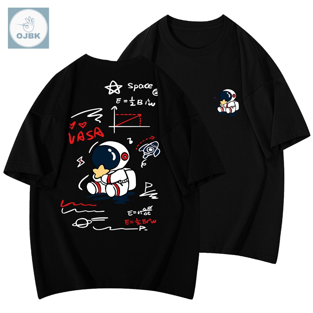 Jual OJBK T-shirt Kaos Lengan Pendek - Nasa | Shopee Indonesia